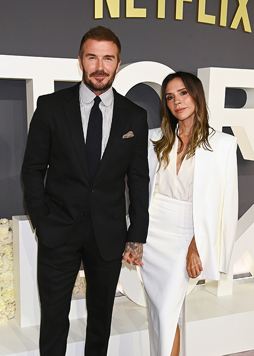 Beckhams put on united front at Victoria's docuseries premiere