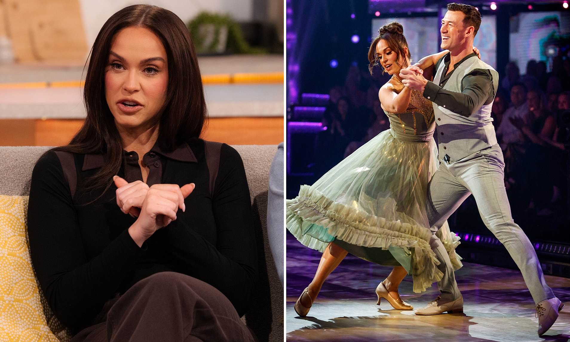 Strictly's Vicky Pattison issues apology after being forced to pull out ...
