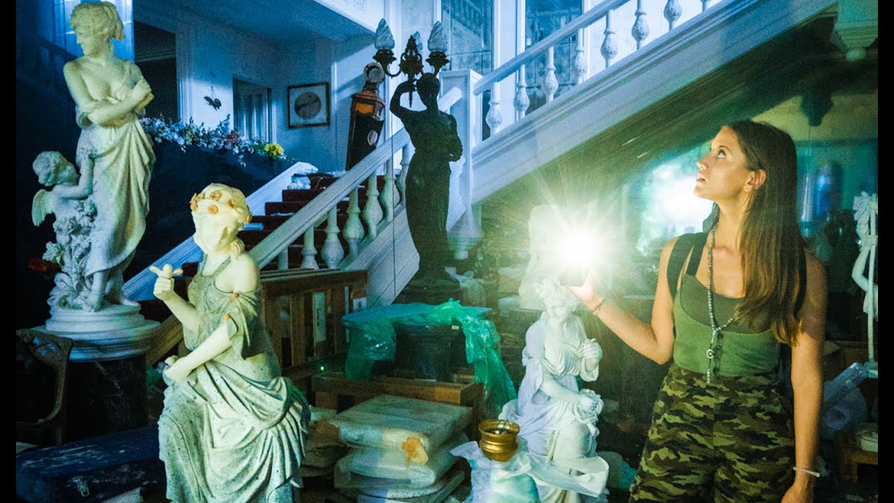 Abandoned billionaire's mansion | $10,000,000 art collection left behind