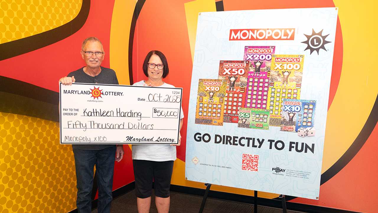 ‘Go Directly To The Bank’: Maryland Woman Wins $50K MONOPOLY Lottery Prize