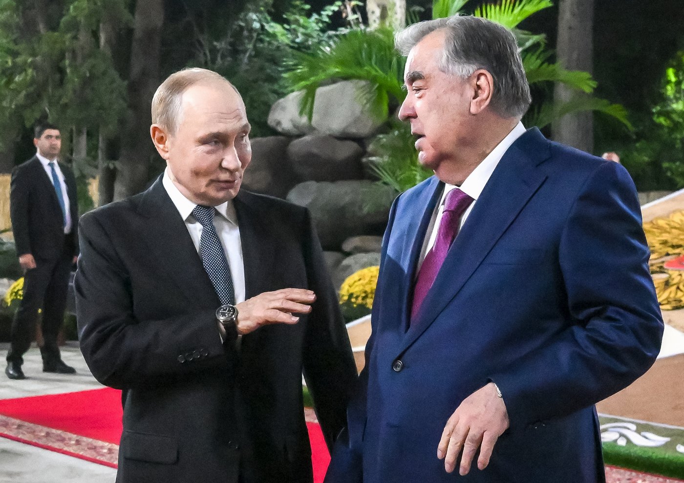 Putin is in Tajikistan for meetings with leaders of ex-Soviet leaders