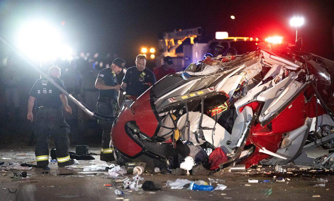 Helicopter crew hurt in Sacramento crash identified, all 3 in critical ...