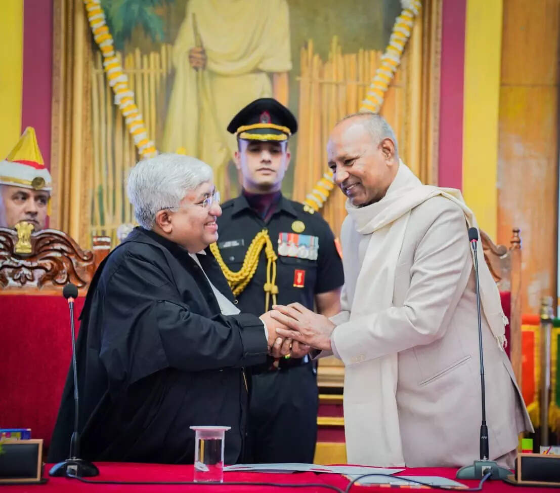 Justice Soumen Sen assumes charge as Meghalaya HC chief justice