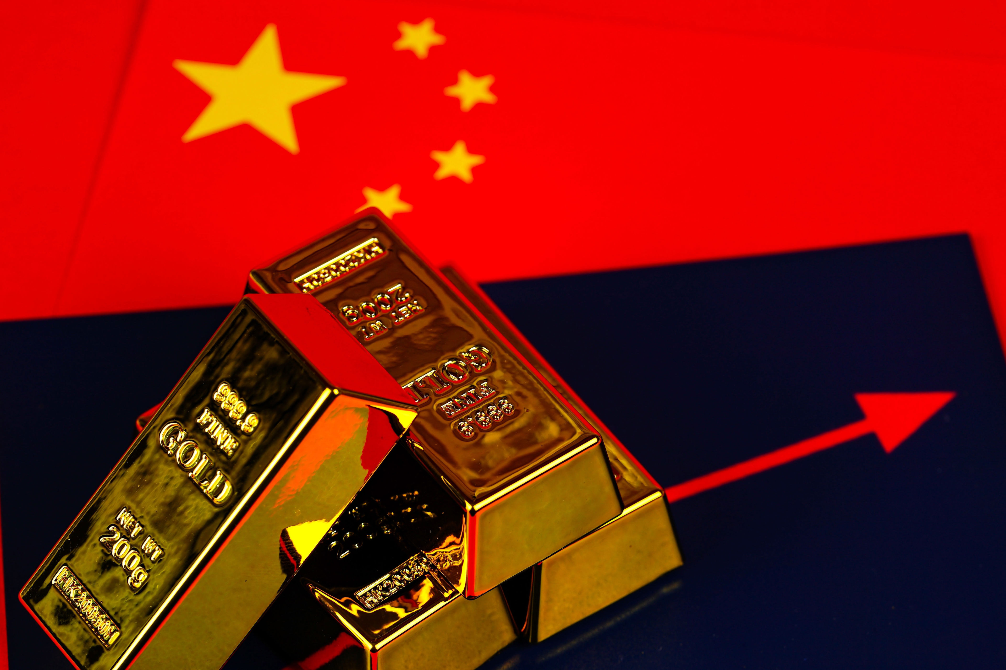 China’s Central Bank Fuels Gold’s Record Surge with 11-Month Buying Streak