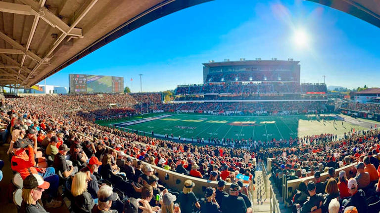 College Football Tour visits Oregon State and Reser Stadium
