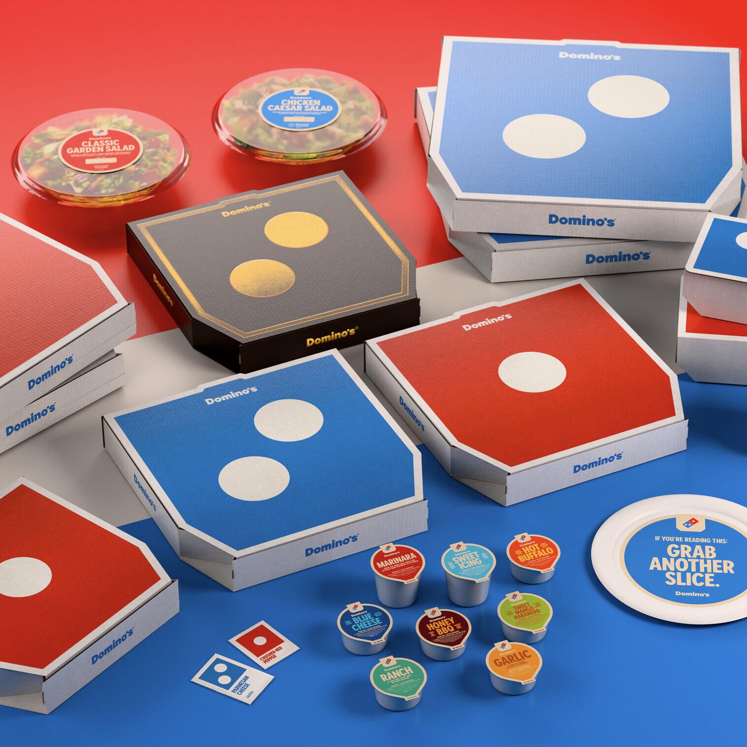 Domino's Pizza is getting a makeover. Get a glimpse of the redesign.