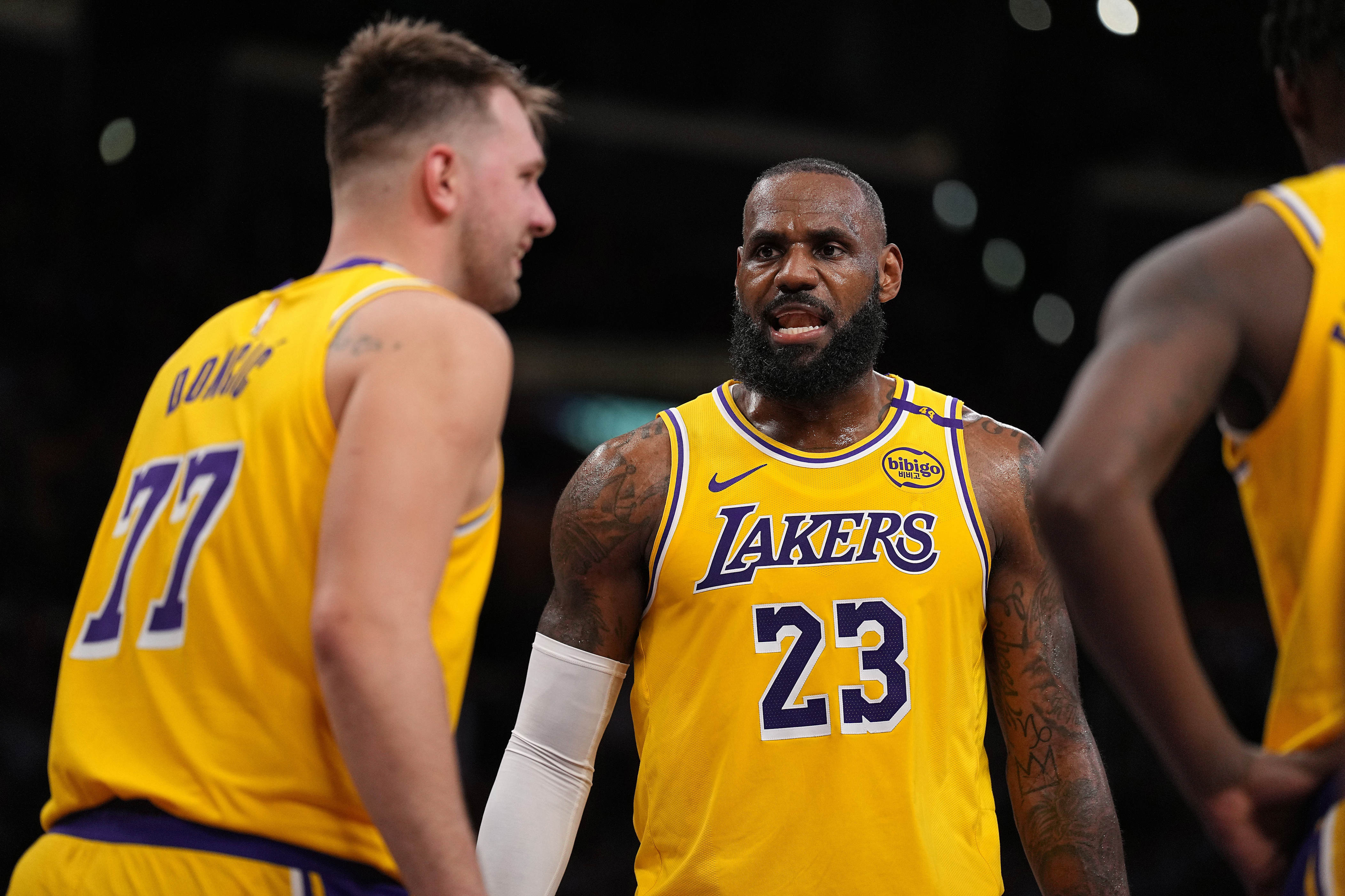 Lakers' LeBron James on Luka Doncic's weight before NBA season