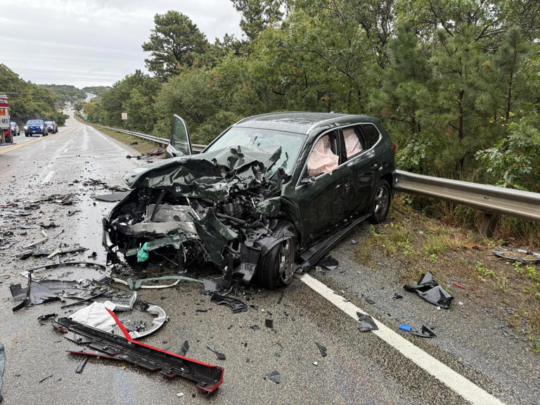 3-car wreck with life-threatening injuries shuts down Cape Cod highway