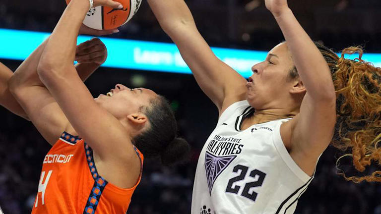 Veronica Burton Gets Honored by WNBA After Valkyries' Historic Season