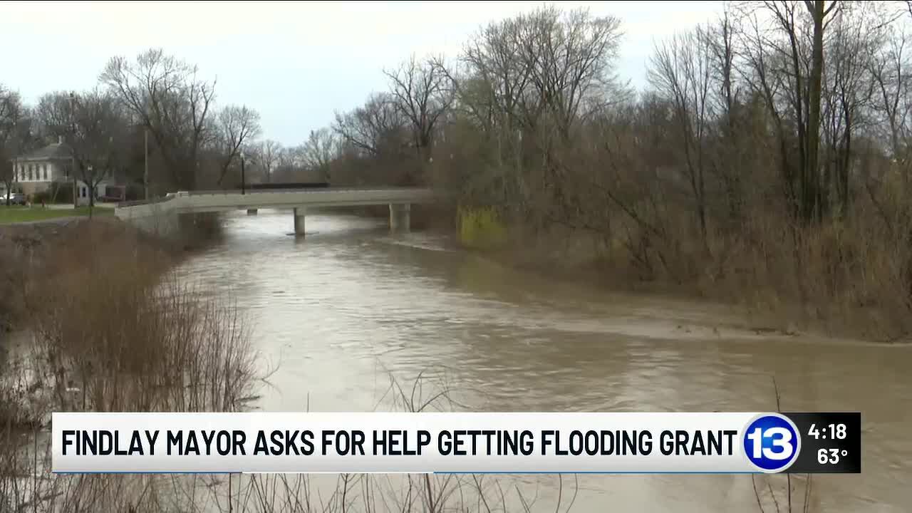 Findlay mayor asks for help getting flooding grant