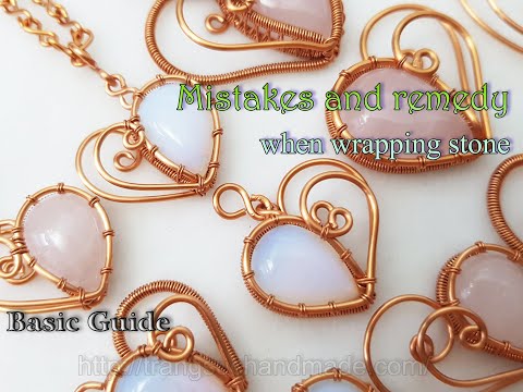 Common mistakes when wrapping stone and how to fix it (pattern 7 ...