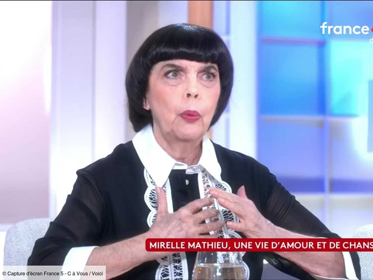 C à vous : pourquoi Mireille Mathieu a beaucoup fait rire Anne ...
