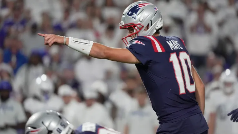 Drake Maye vs. Tom Brady stats: How Patriots sophomore QB's start to ...