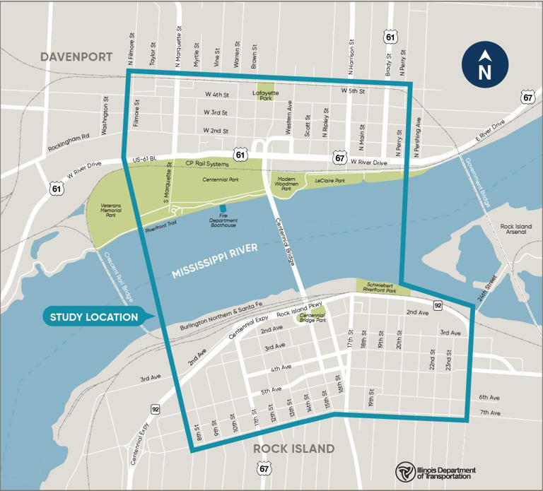 Illinois: New Centennial Bridge plans taking shape for Quad-Cities