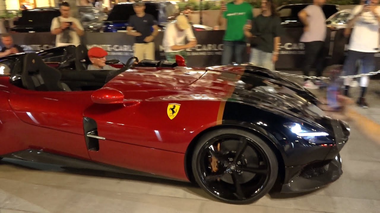 Incroyable 1 of 1 Ferrari Monza SP2 à Monaco!😍