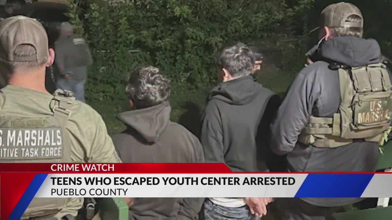 PCSO: Teen fugitives arrested in Pueblo apartment after weeks on the run