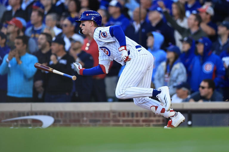 Pete Crow-Armstrong’s clutch hit keeps Cubs’ season alive with Game 3 ...