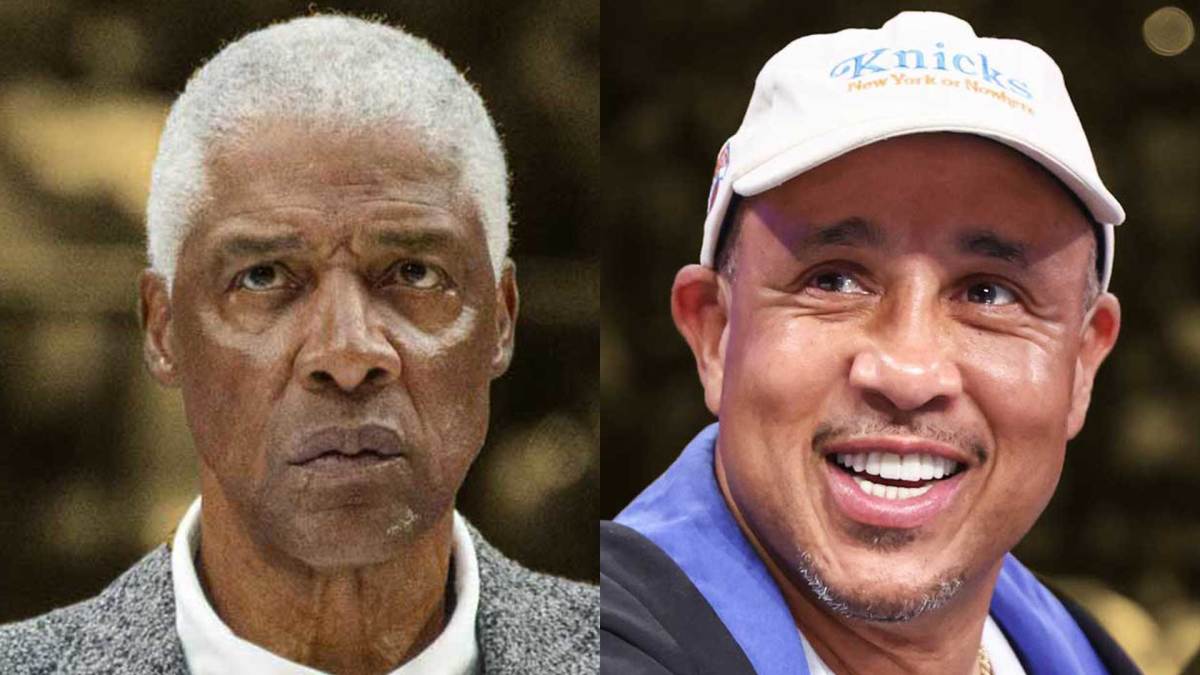 "Dr. J is a better person than he is a basketball player" - John Starks ...