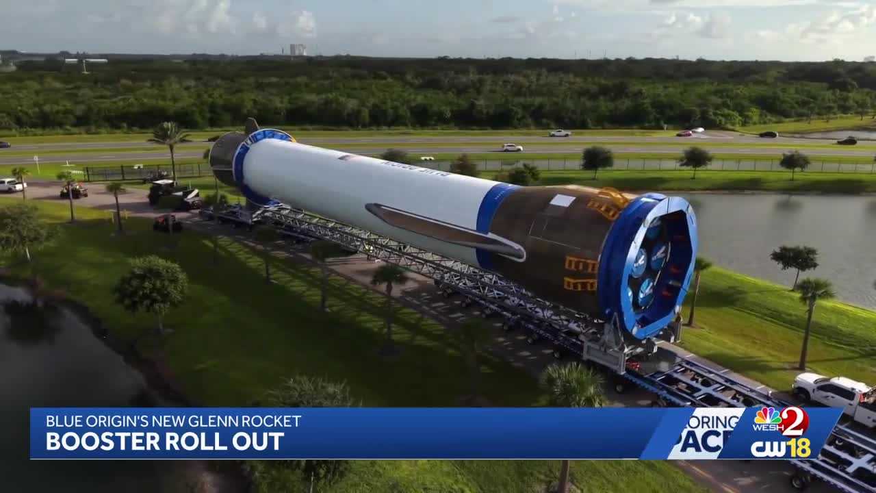 Blue Origin unveils booster for Mars mission, future Artemis support