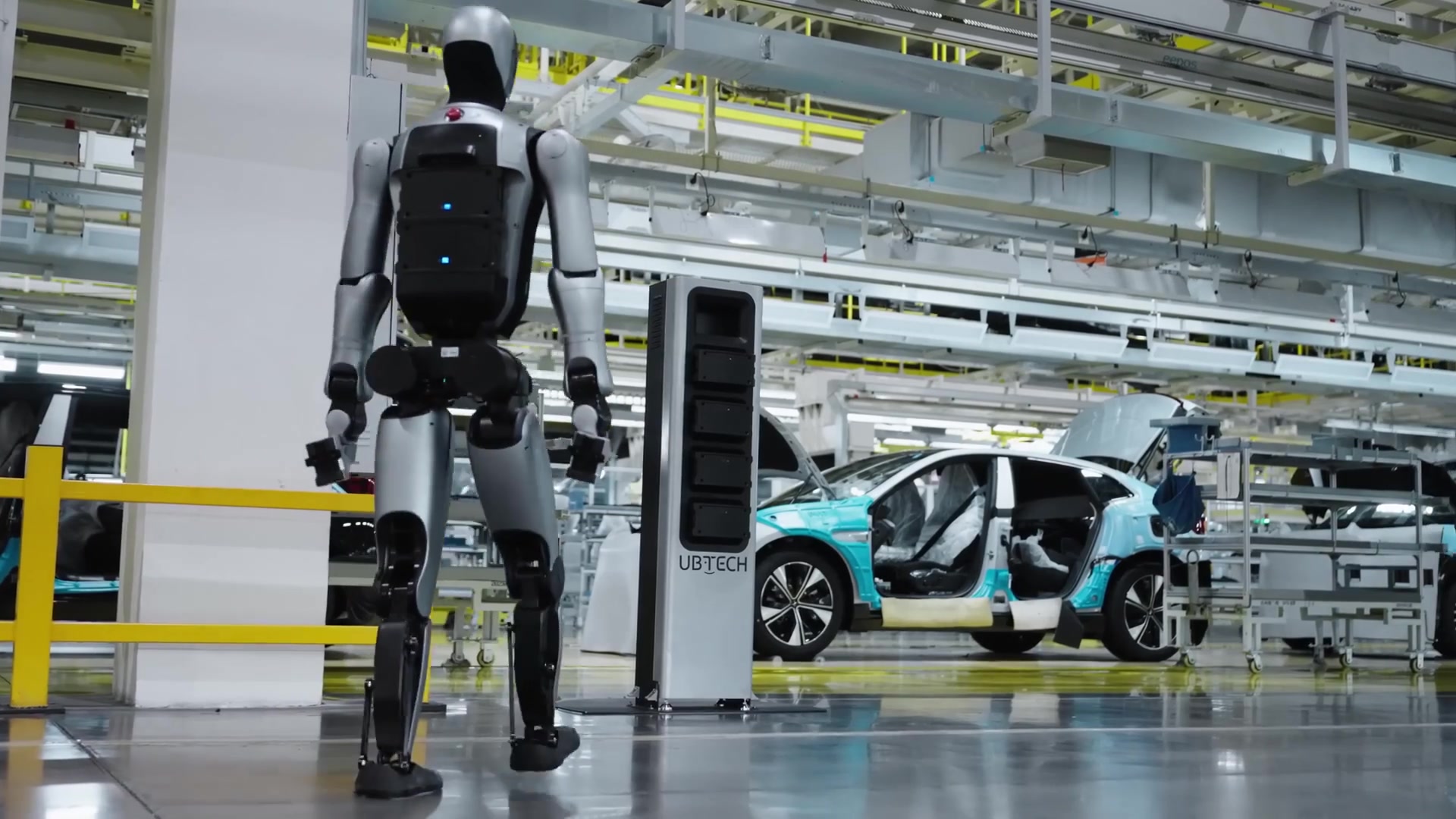 Meet UBTECH New-Gen of Industrial Humanoid Robot Walker S2