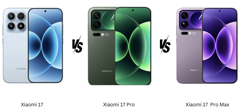 Xiaomi 17 vs 17 Pro vs 17 Pro Max – See What You Get for Every Upgrade