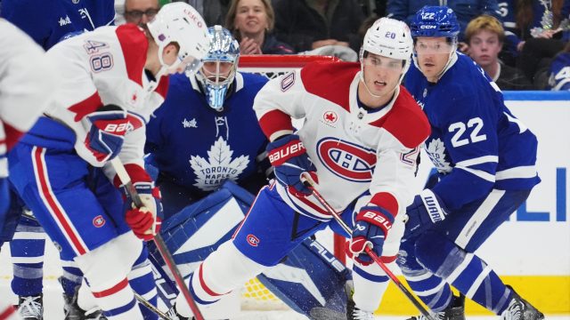 Canadiens score three first-period goals to spoil Red Wings’ season-opener