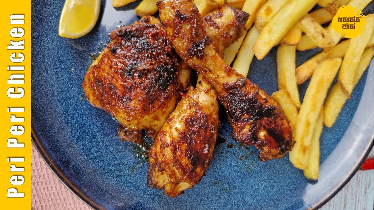 Pan-Fried Peri Peri Chicken with Homemade Spicy Sauce