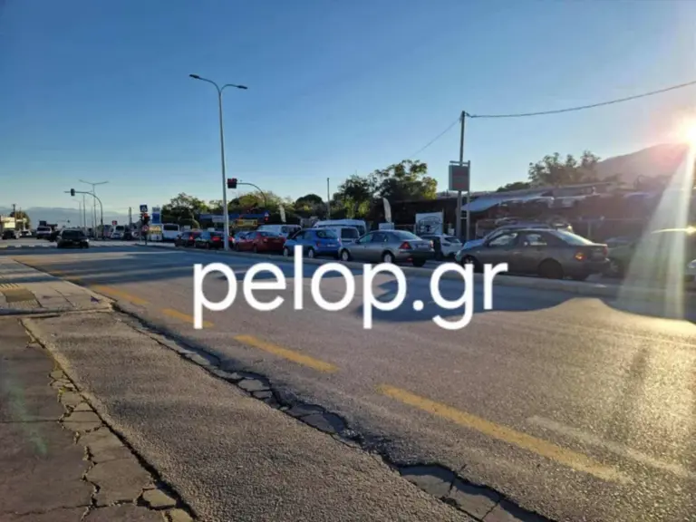 Πάτρα: Τροχαίο στην Κανελλοπούλου και μποτιλιάρισμα ΦΩΤΟ