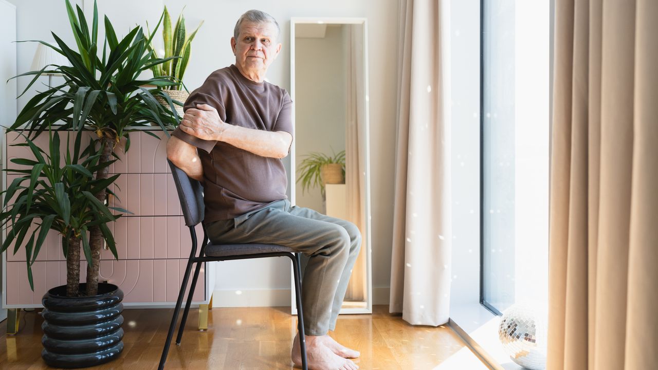 Too stiff for floor-based yoga? A teacher shares her favorite chair ...