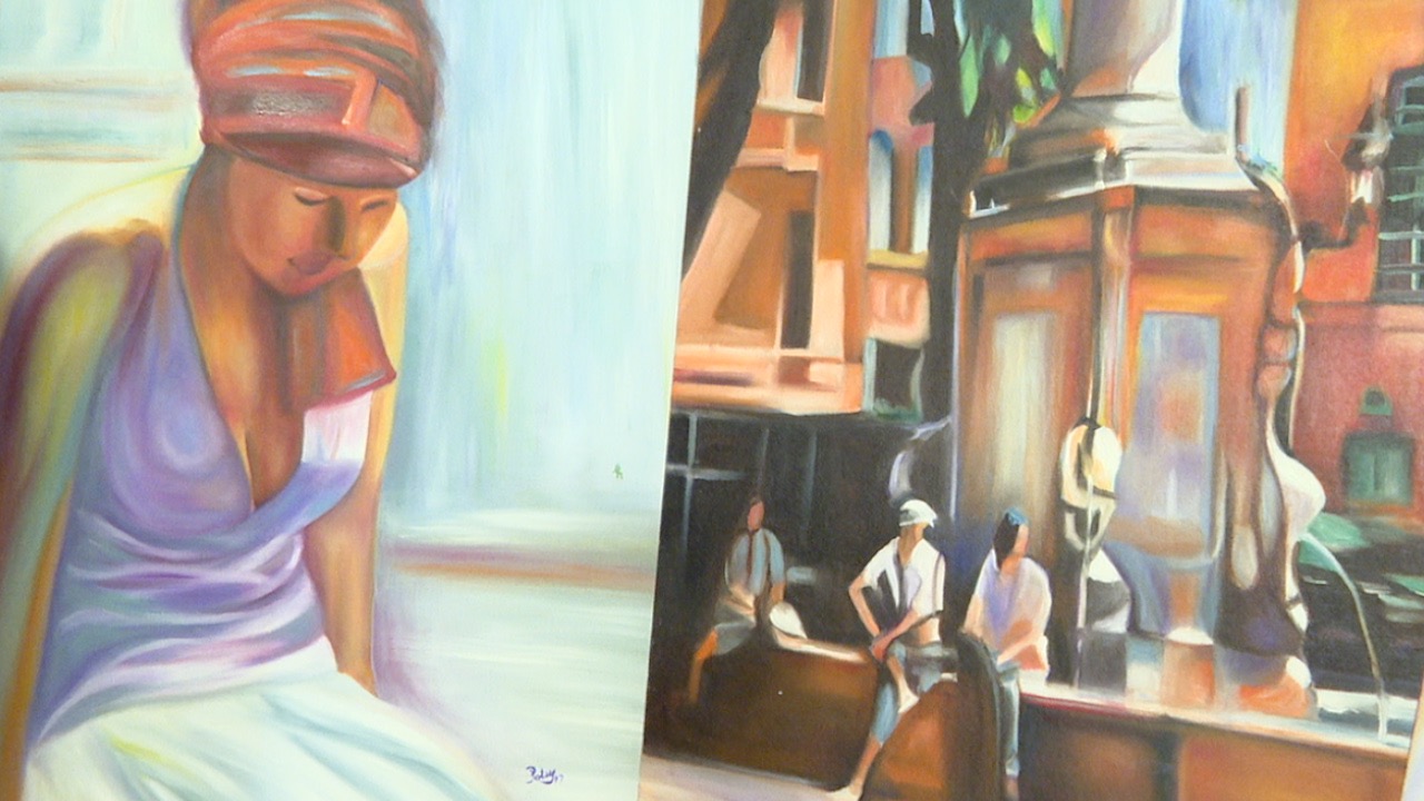 Lafayette artist represents Honduran heritage in paintings