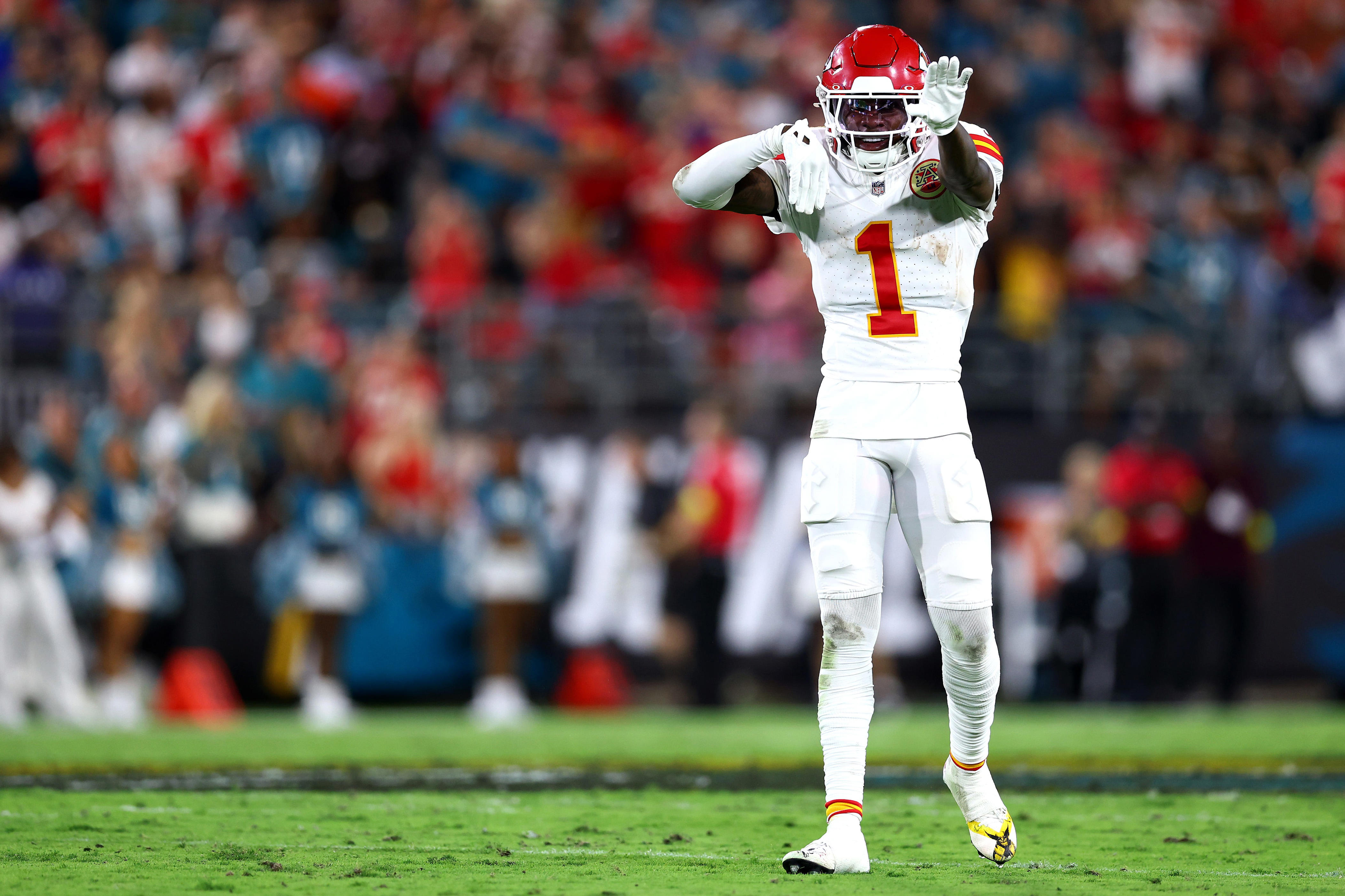 Xavier Worthy officially dubs his infectious celebration the 'Chiefs ...