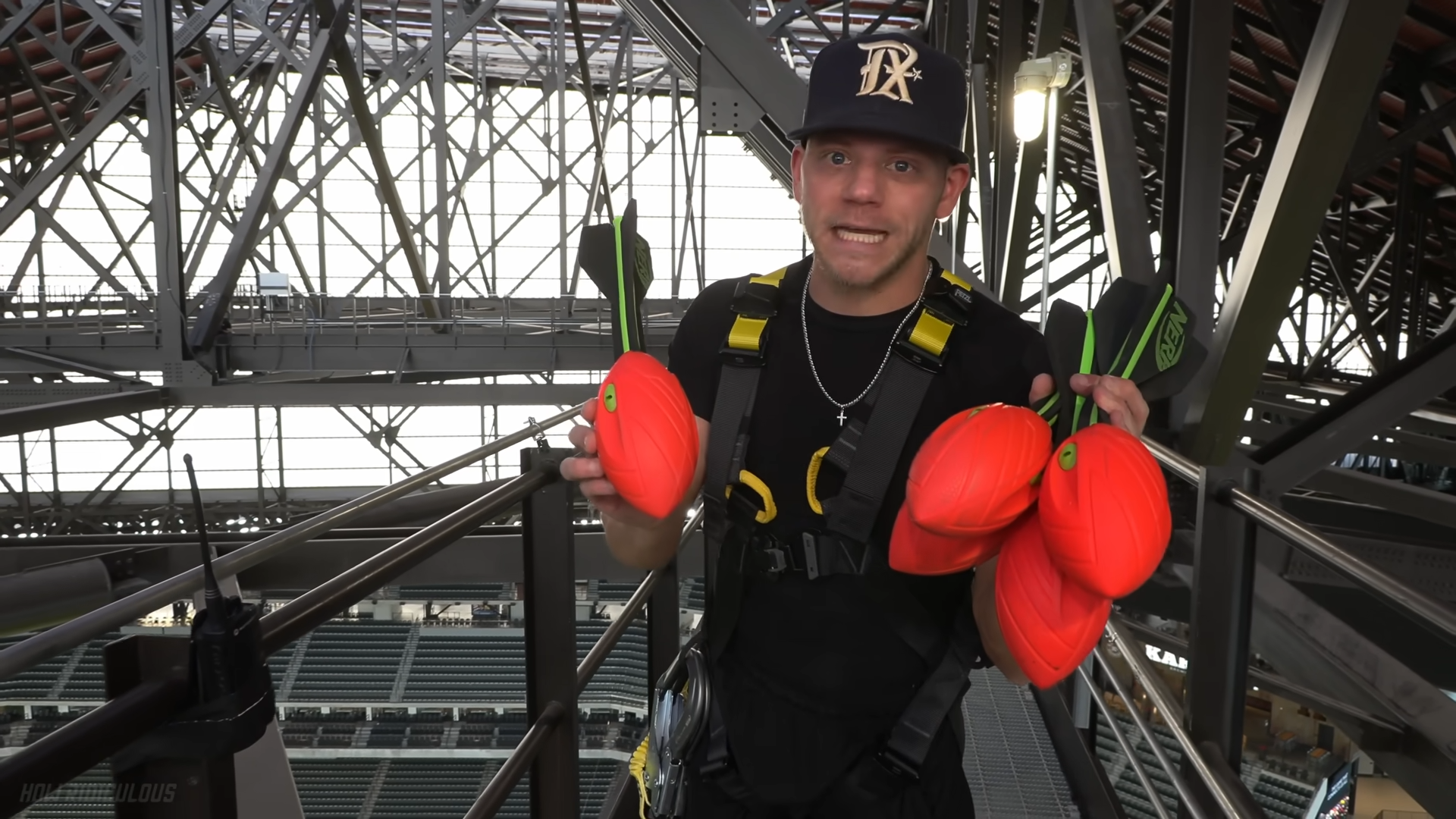 The craziest catching battle ever with Dude Perfect