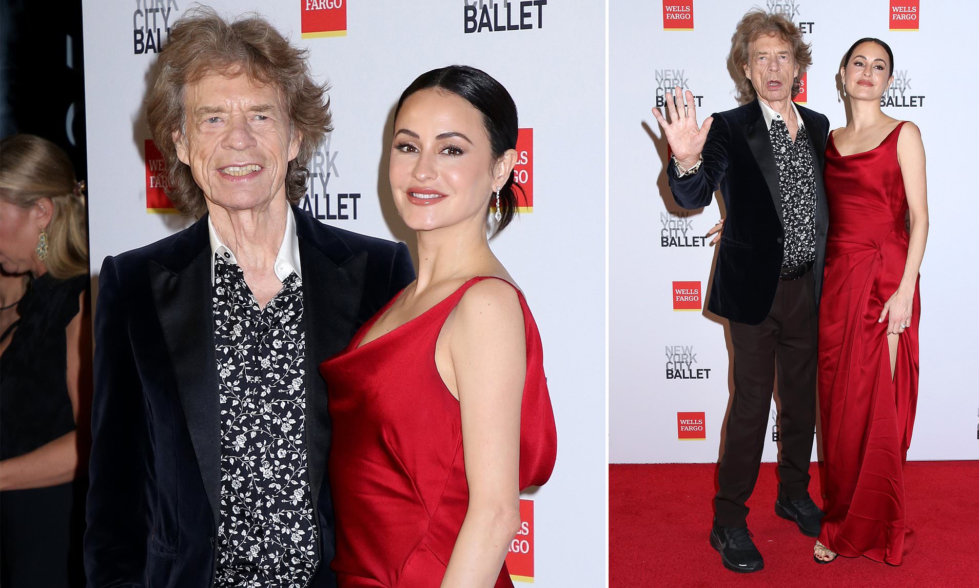 Mick Jagger, 82, and fiancée Melanie Hamrick, 38, attend New York City ...