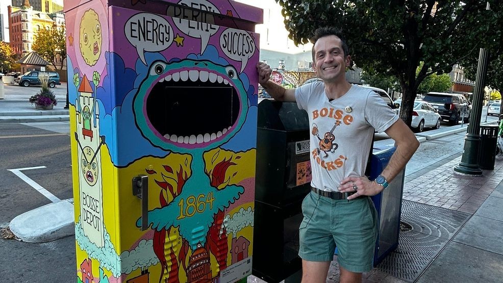 Boise's traffic box program combines the beauty of art and urban landscape