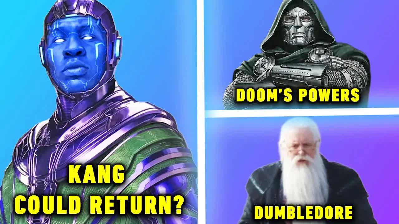 Jonathan Majors talks Kang return, new Doom powers, Dumbledore first look!