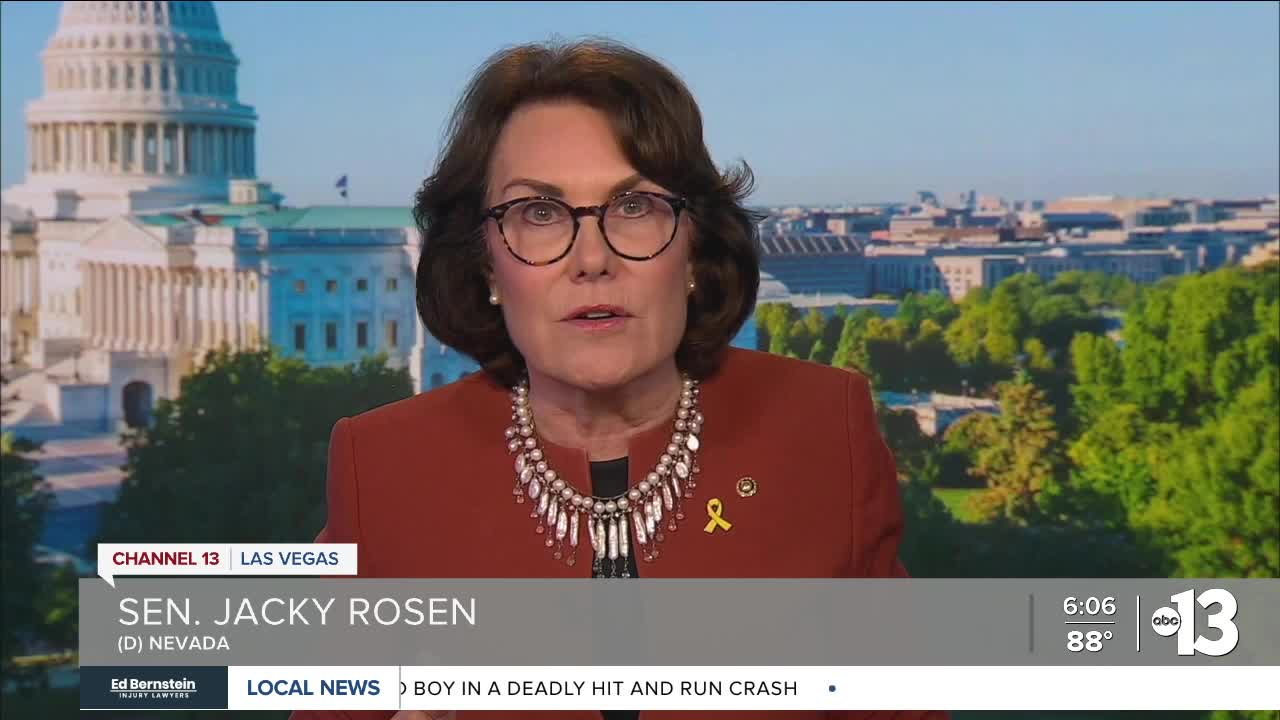 Nevada Senator Rosen Slams Republicans in Day 8 of Government Shutdown