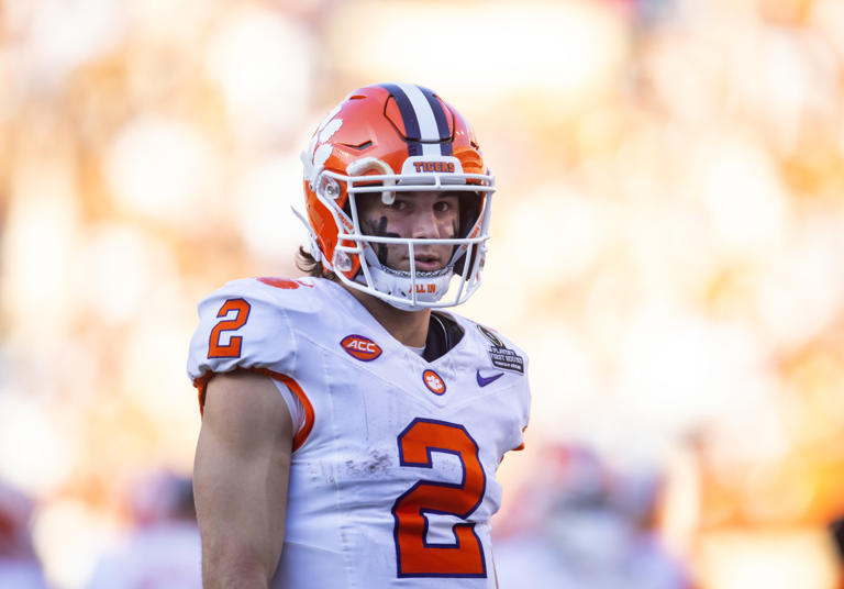 Clemson QB Cade Klubnik Plummets in ESPN’s College Football Rankings