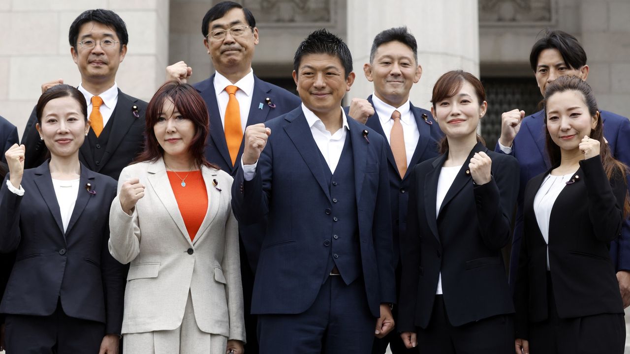 The party bringing Trump-style populism to Japan