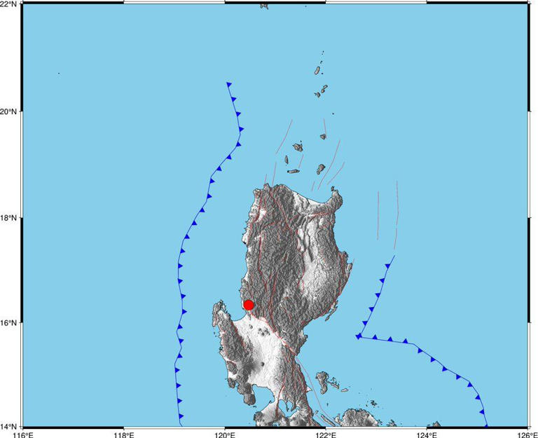 Magnitude 4.8 earthquake strikes La Union
