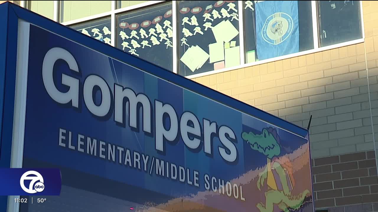 Mom and child arrested after student stabbed at Detroit school ...