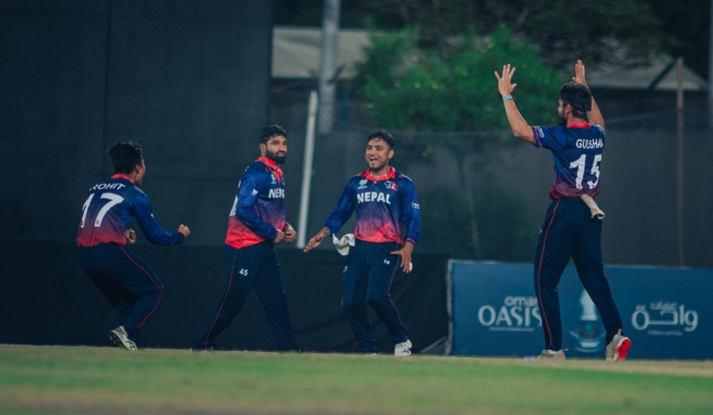 Nepal beat Kuwait by 58 runs in Asia & EAP Qualifier