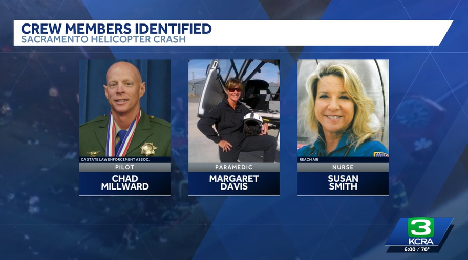 What we know about the crew members involved in medical helicopter ...