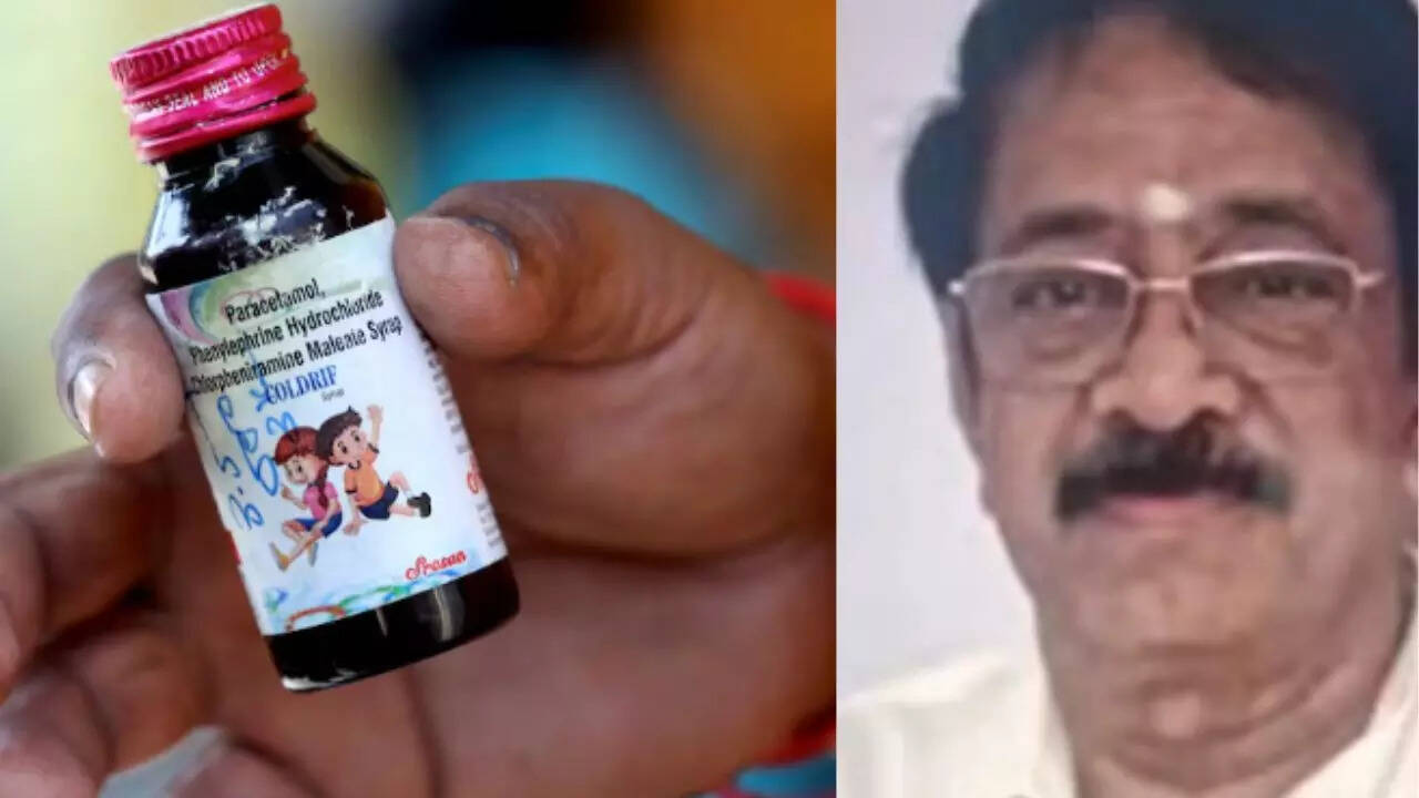 Cough syrup row: G Ranganathan, owner of pharma company that supplied ...