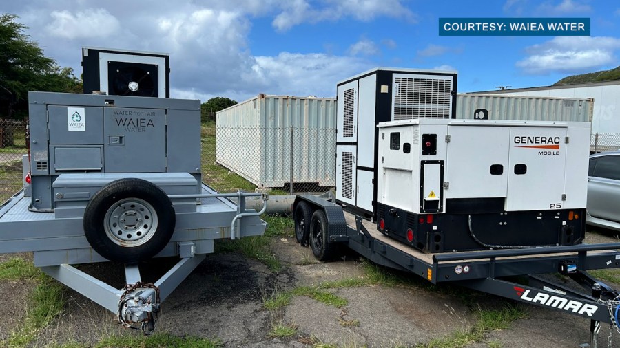 New HIEMA machines bring water straight from the air