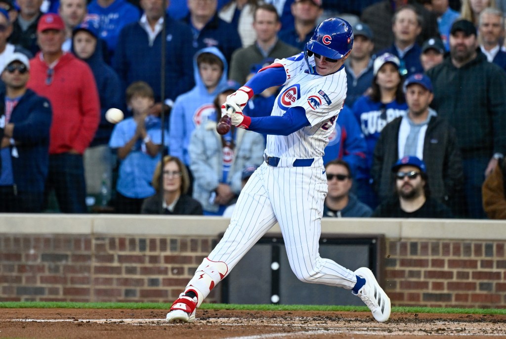 Pete Crow-Armstrong’s clutch hit keeps Cubs’ season alive with Game 3 ...