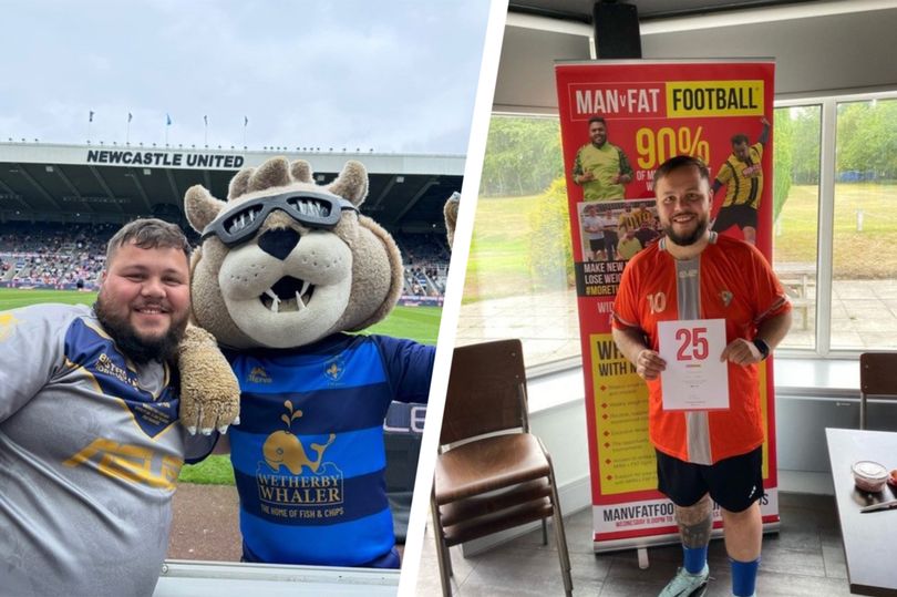 Dad's incredible five stone transformation after 'big wakeup call'