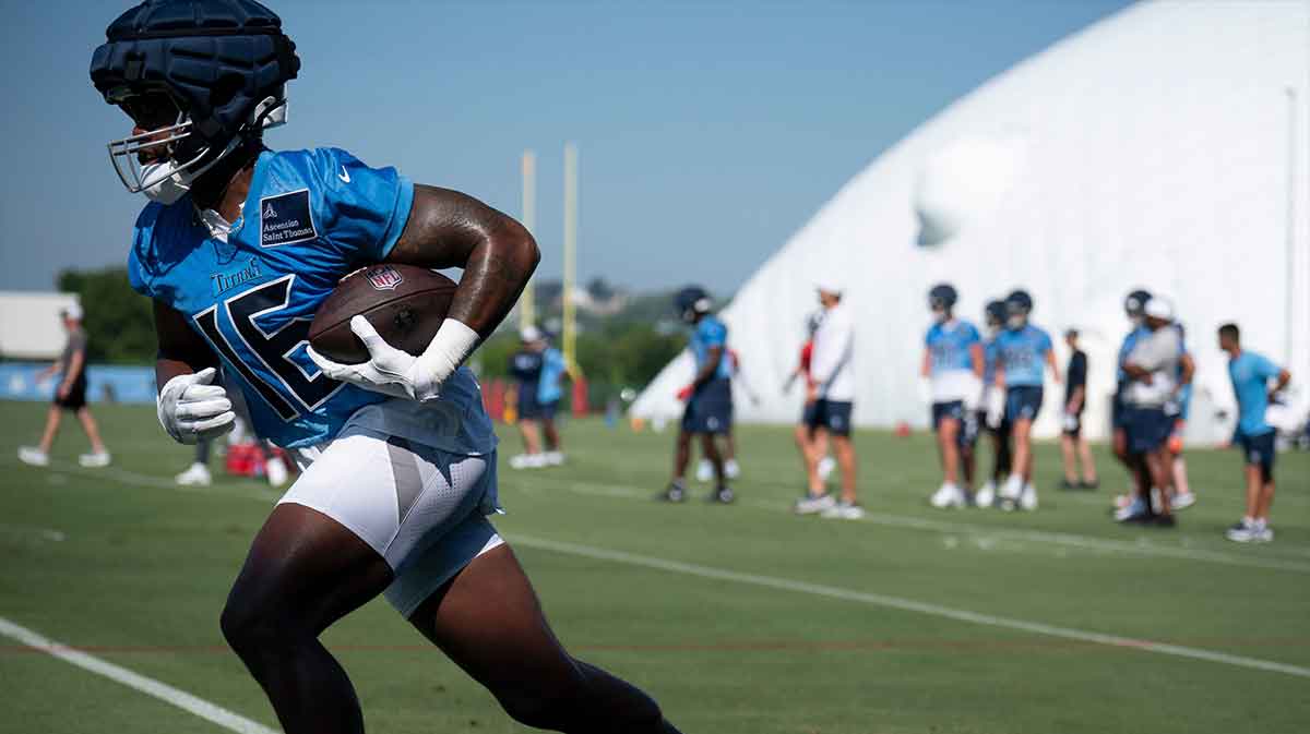 Titans WR Treylon Burks becomes unrestricted free agent after clearing ...