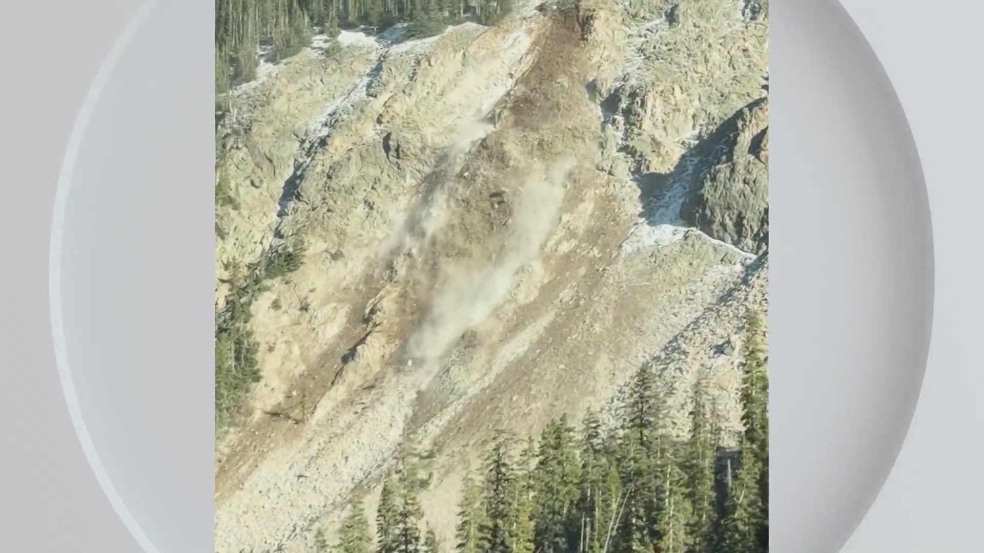 Large rockslide changes cliff face of popular Colorado ski area