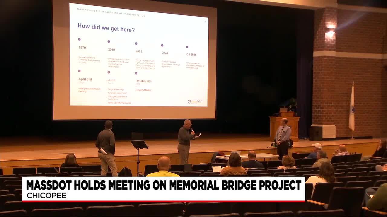 MassDOT outlines upcoming bridge project in Chicopee