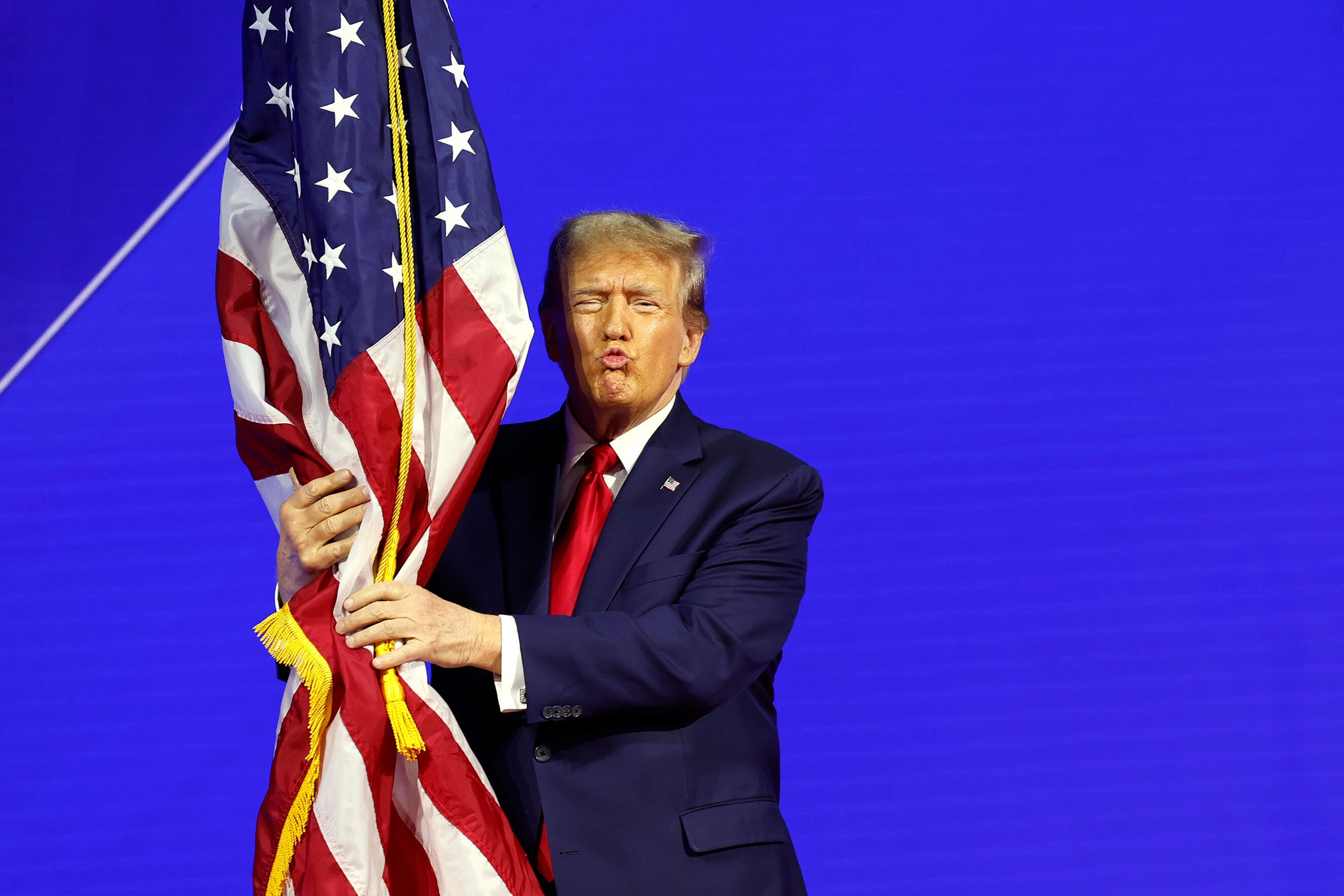 Trump Proud To Take 'Freedom Of Speech Away' With Order Banning Flag ...